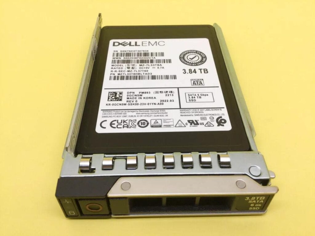 Dell EMC 3.84TB SATA SSD (PM897) Price in BD - Server SSD Bangladesh